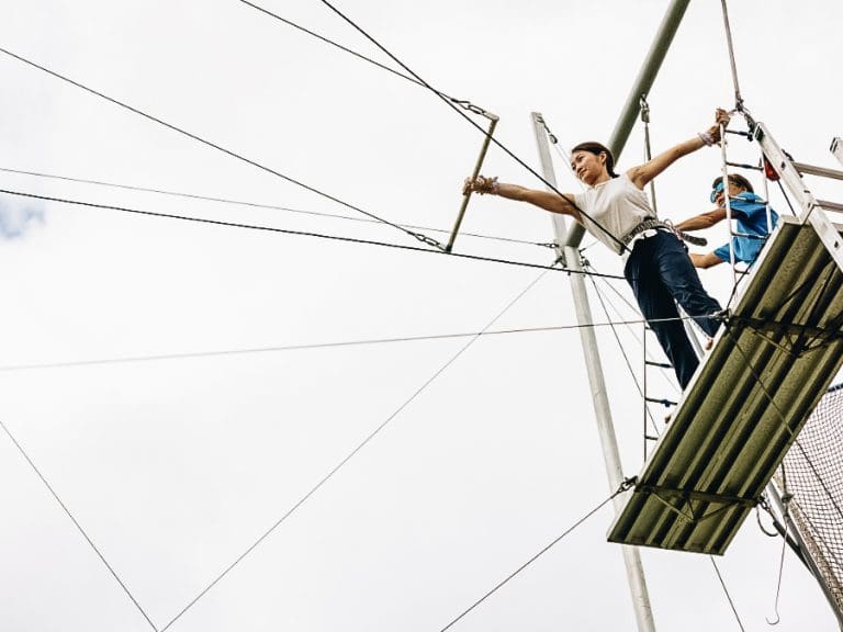 A Day at Trapeze School: A Circus-Style Aerial Class