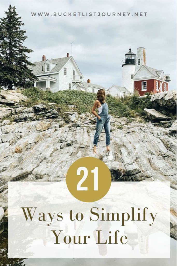 21 Ways to Simplify Your Life (and Relieve Stress)