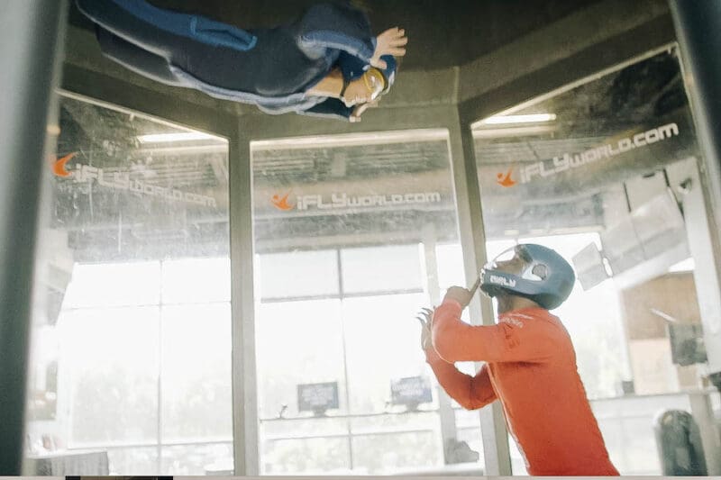 Indoor Skydive Experience: Weightlessness in a Wind Tunnel