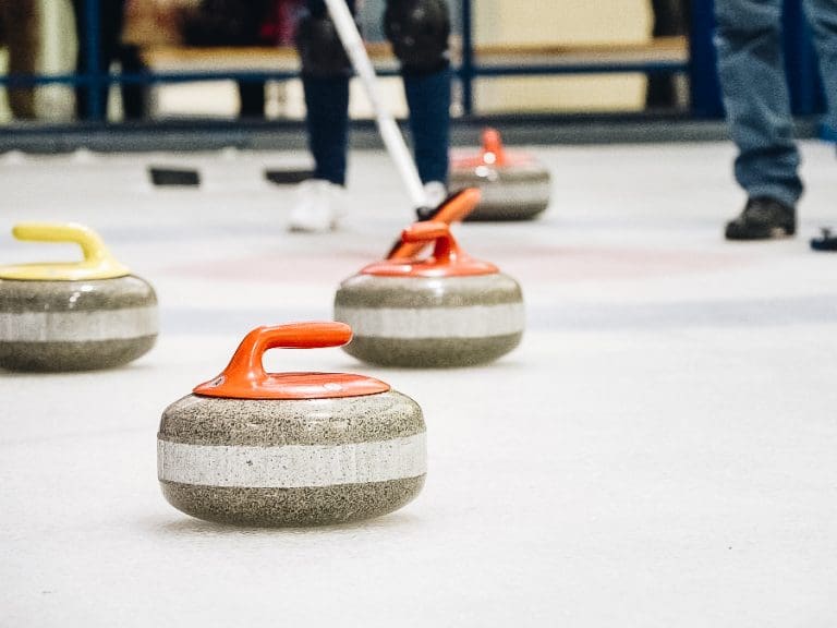Throwing Curling Stones like an Olympian. Or not.