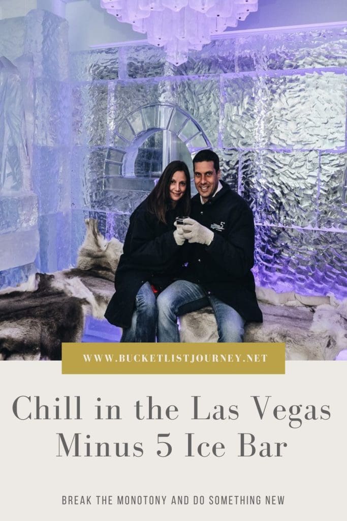Chillin' in a Las Vegas Ice Bar