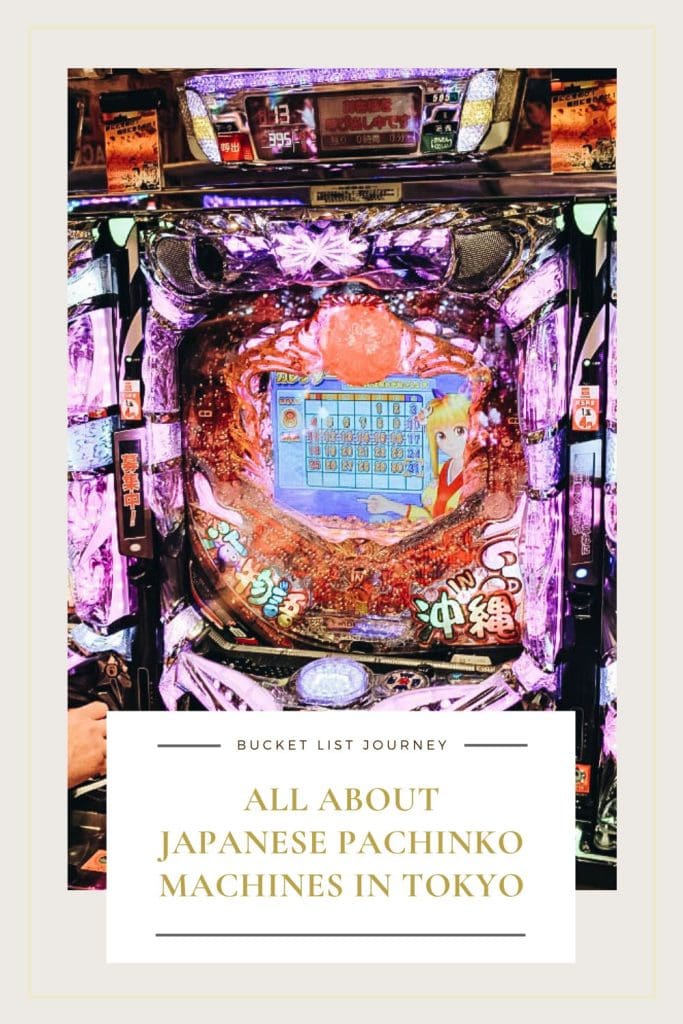 All About the Japanese Pachinko Machines in Tokyo