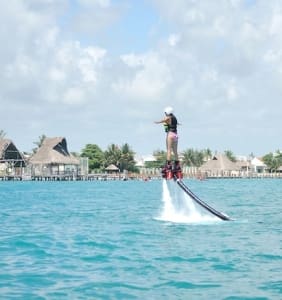 Take a Flyboarding Water Jetpack Flight. Cancun, Mexico