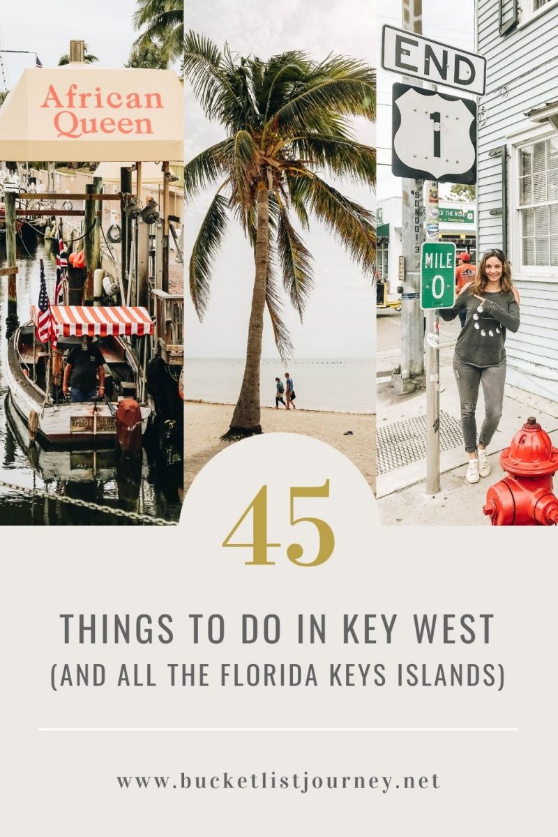 Key West & Florida Keys Islands Bucket List: 45 BEST Things to Do