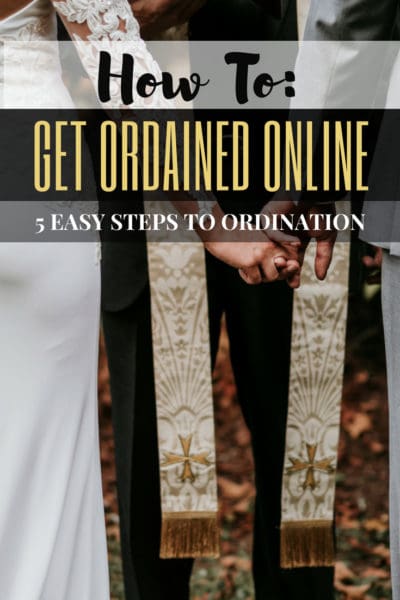 How to Get Ordained Online: 5 Easy Steps to Ordination