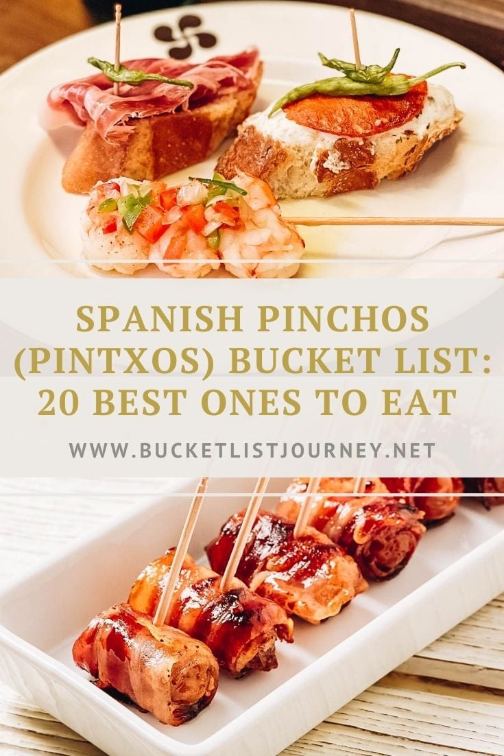 20 Best Spanish Pintxos (Pinchos) to Try + Guide With Recipes