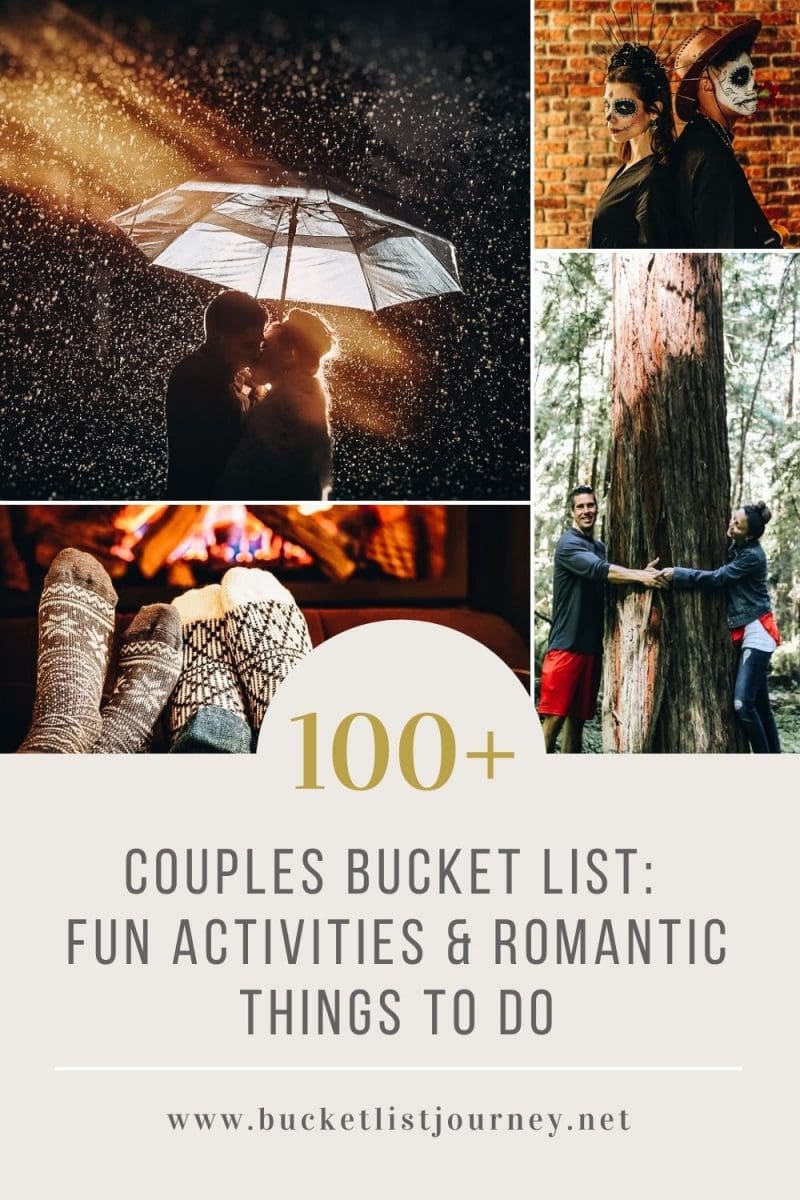 Couple's Bucket List Ideas: 125 Fun Activities & Things to Do