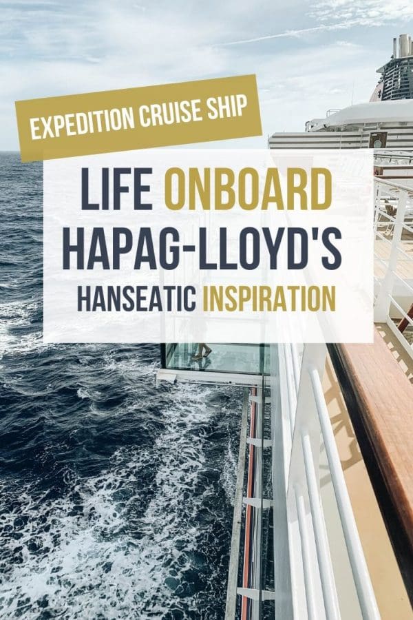 What to Expect from the HANSEATIC Inspiration Expedition Cruise Ship