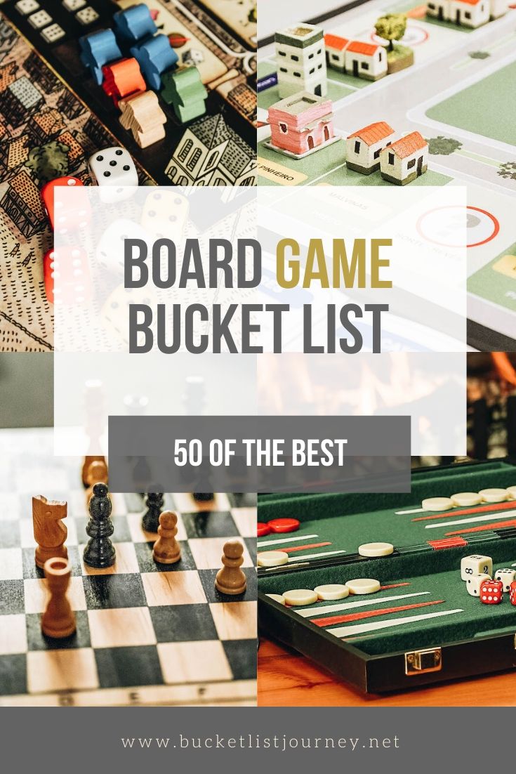 Board Games Bucket List: 50 of the All Time Best Ones to Play
