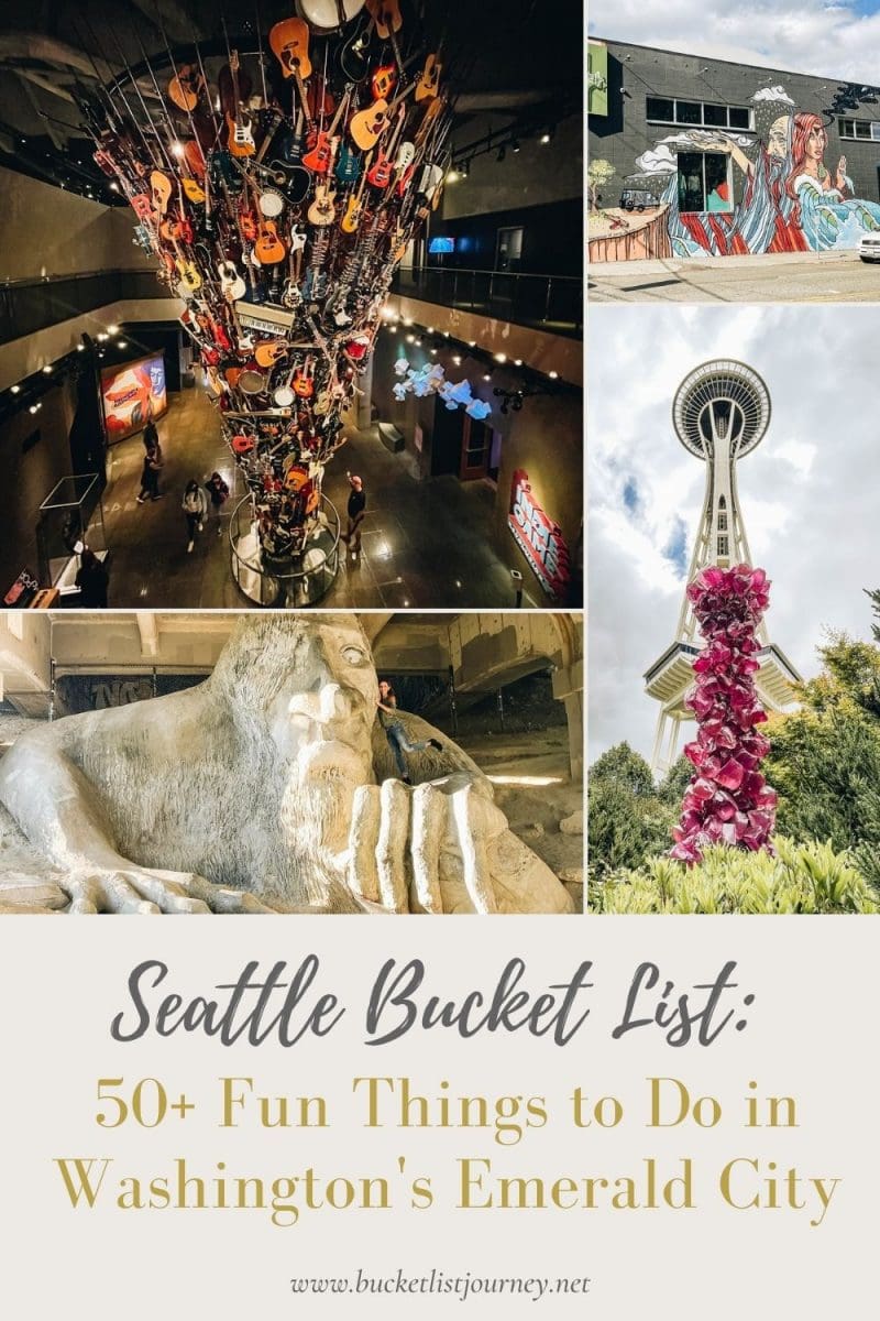 Seattle Bucket List: 50+ Fun Things to Do in Washington's Emerald City