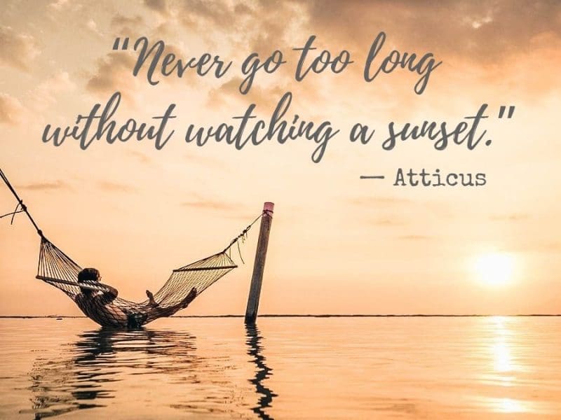 100 Beautiful Sunset Quotes to Inspire Life & Love