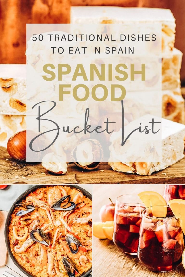 Spanish Foods Bucket List: 50 Traditional Dishes to Eat in Spain