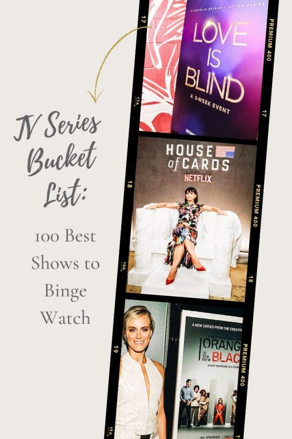 TV Series Bucket List: 100 Binge Worthy Shows to Watch