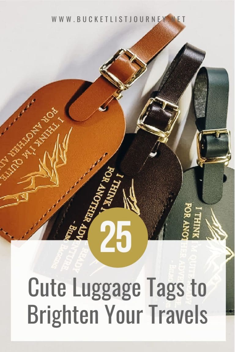 Cute Luggage Tags: 25 of the Best Ones for Your Travel Bag