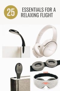 Comfortable Airplane Travel: 25 Products For Your Next Flight