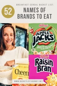 Breakfast Cereal Bucket List: 52 Names of Brands to Eat