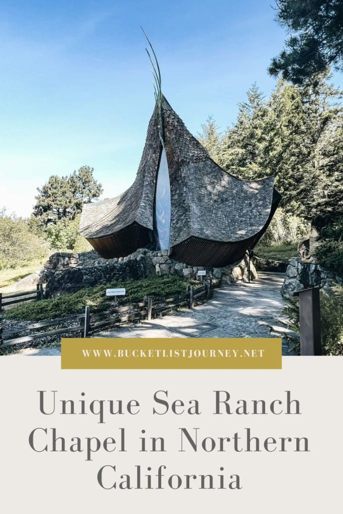The Quirky Sea Ranch Chapel in Northern California