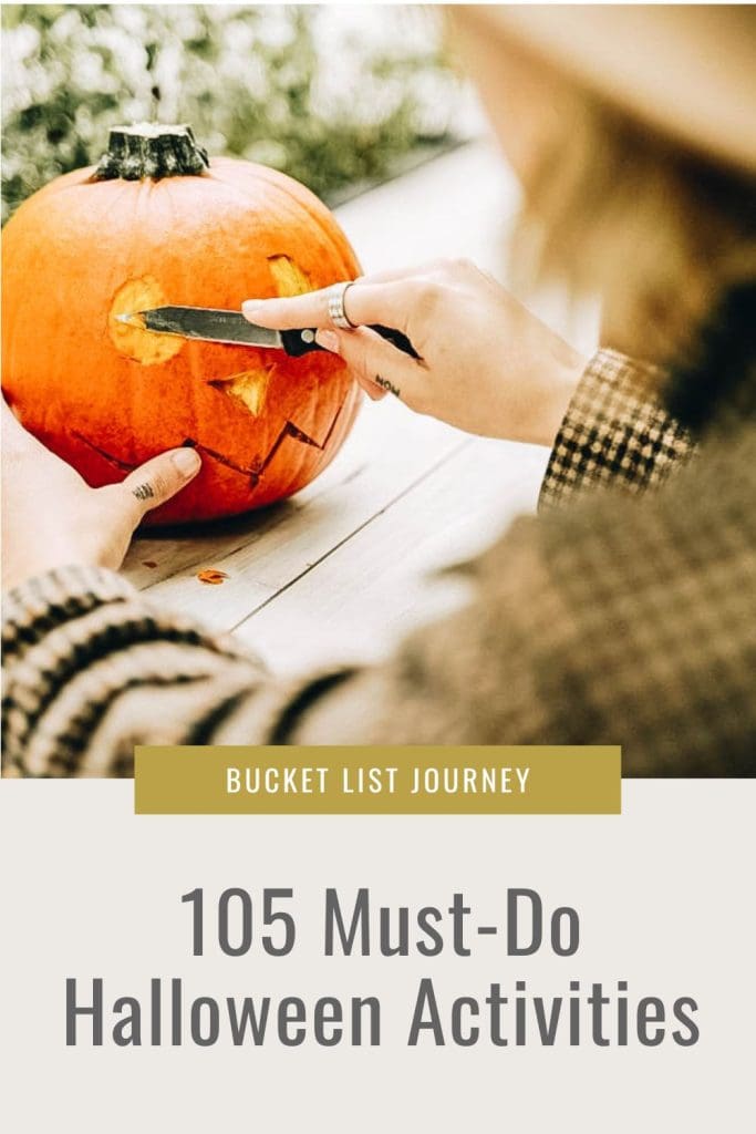Halloween Bucket List: 105 Fun Activities & Things to Do