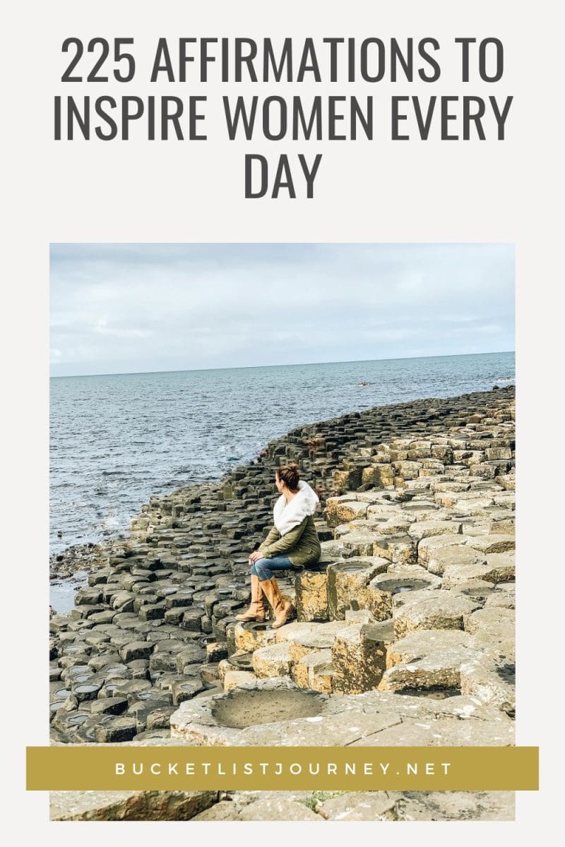 225 Daily Positive Affirmations for Women