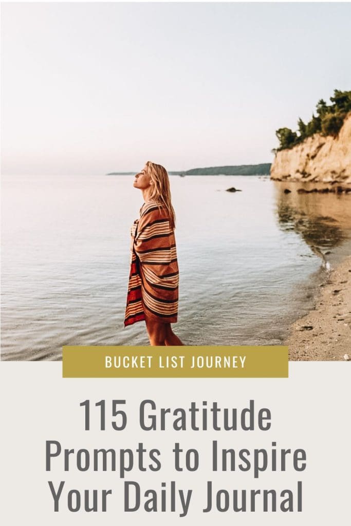 115 Daily Gratitude Journal Prompts to Inspire You