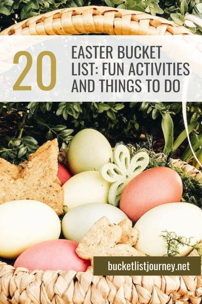Easter Bucket List: 20 Fun Activities and Things to Do