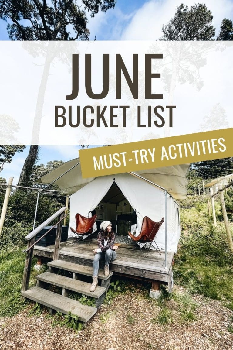 June Bucket List: 27 Things to Start off Summer Activities